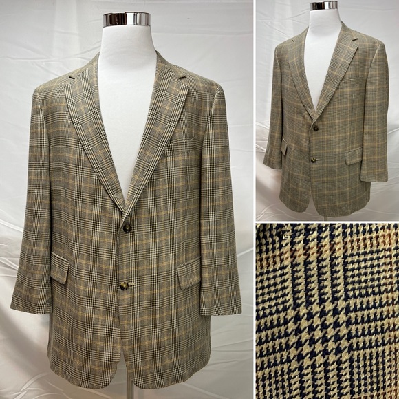 Austin Reed | Suits & Blazers | Vintage Austin Reed Beige Houndstooth ...